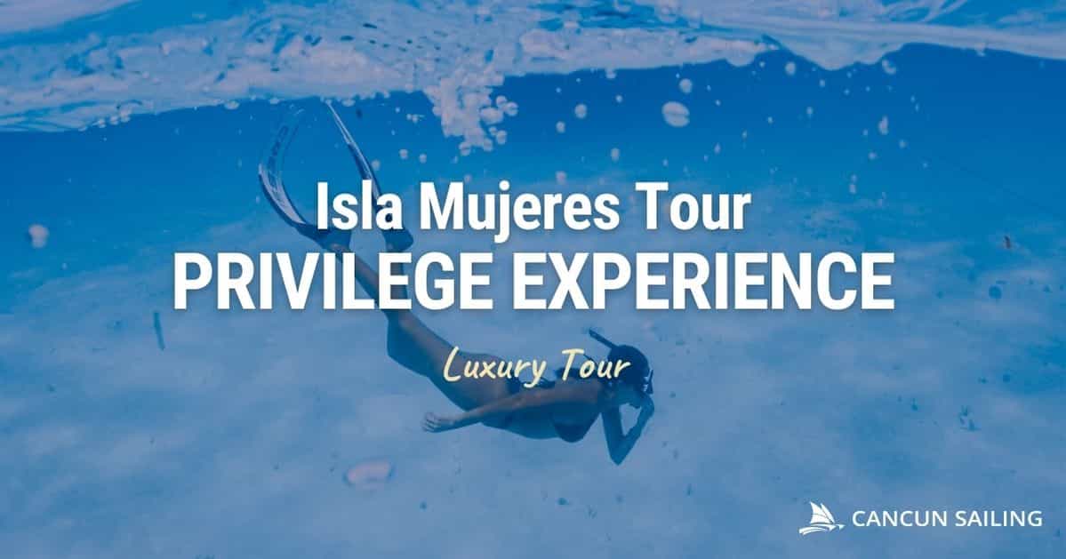 ⛵ Tour de lujo a Isla Mujeres en Catamaran desde Cancún | Cancun Sailing